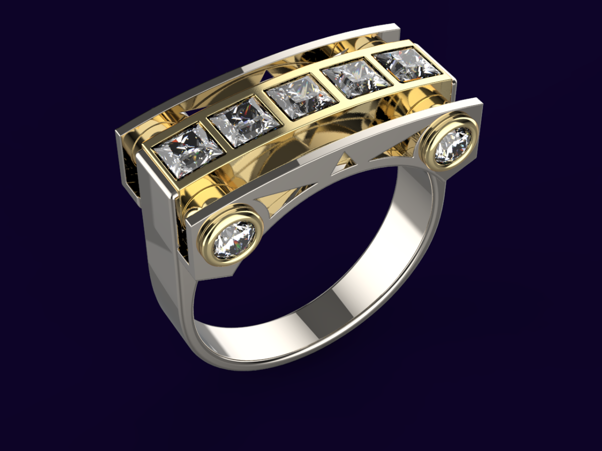Creative Jewelry Design Studio excels in techno-design creations