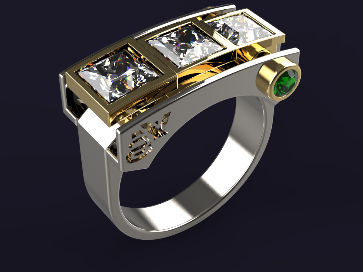 Creative Jewelry Design Studio excels in techno-design creations