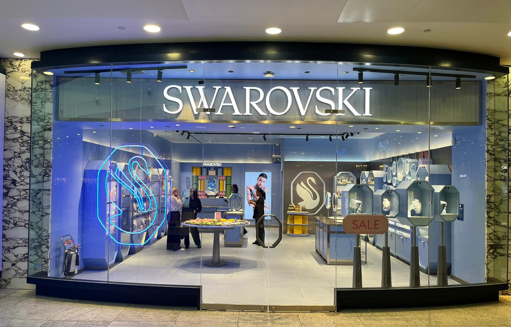 Swarovski finds new home in London’s Canary Wharf