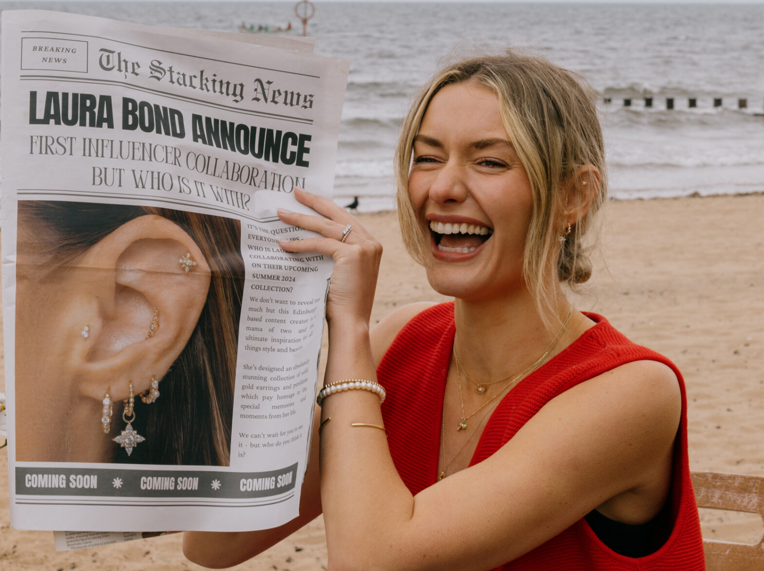 Luxury piercing brand collaborates with Hayley B Daines on jewellery launch