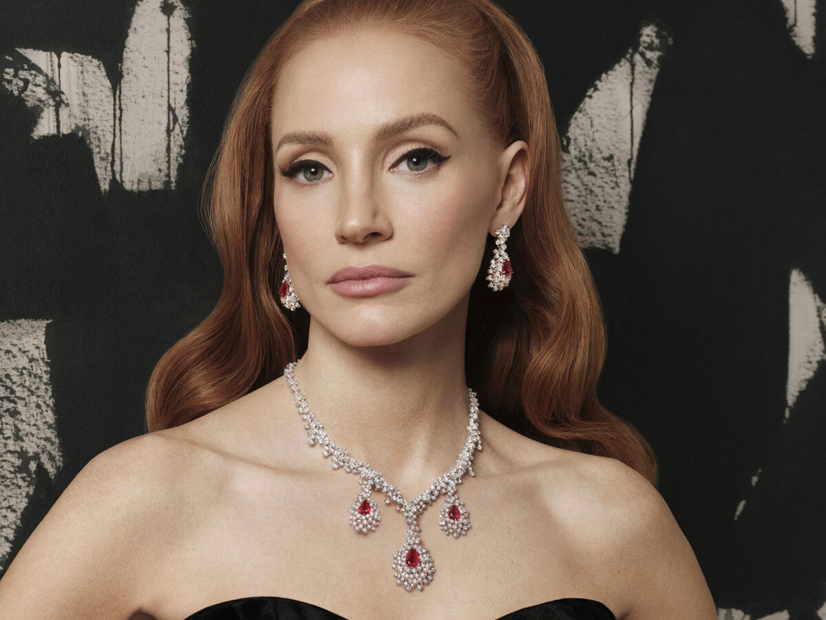 Jessica Chastain stars in Damiani campaign