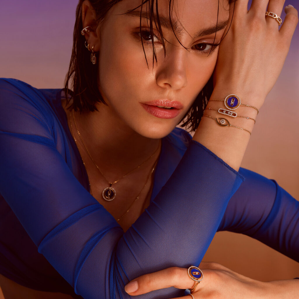 Messika’s summer campaign is a study in colour