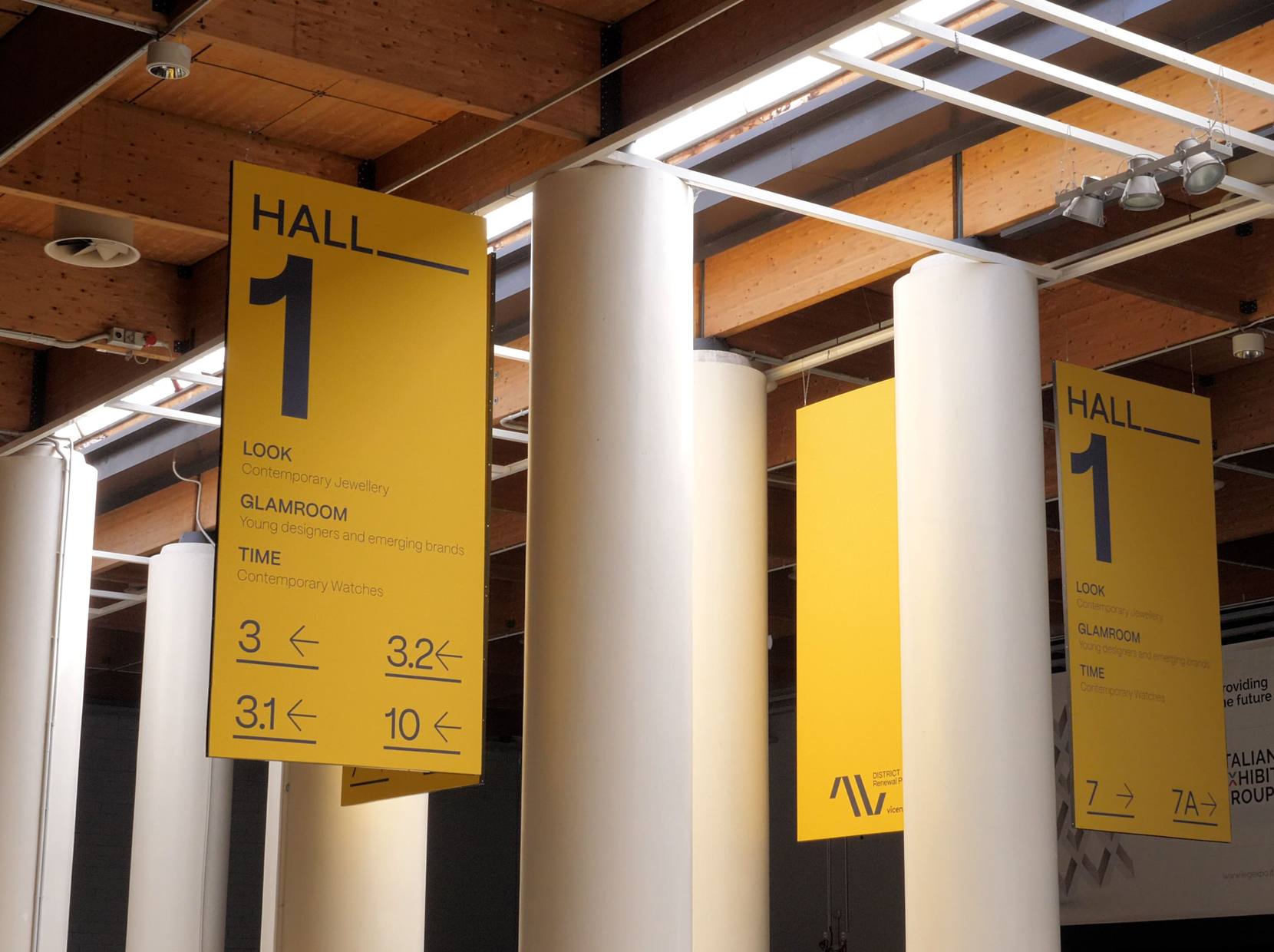 New layout and internal navigation system rolled out at Vicenza Expo Centre