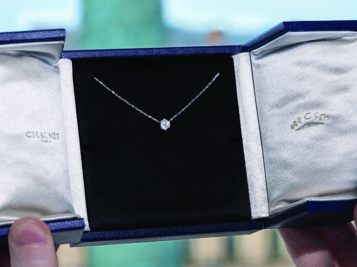 Chaumet launches first fully traceable diamond pendant