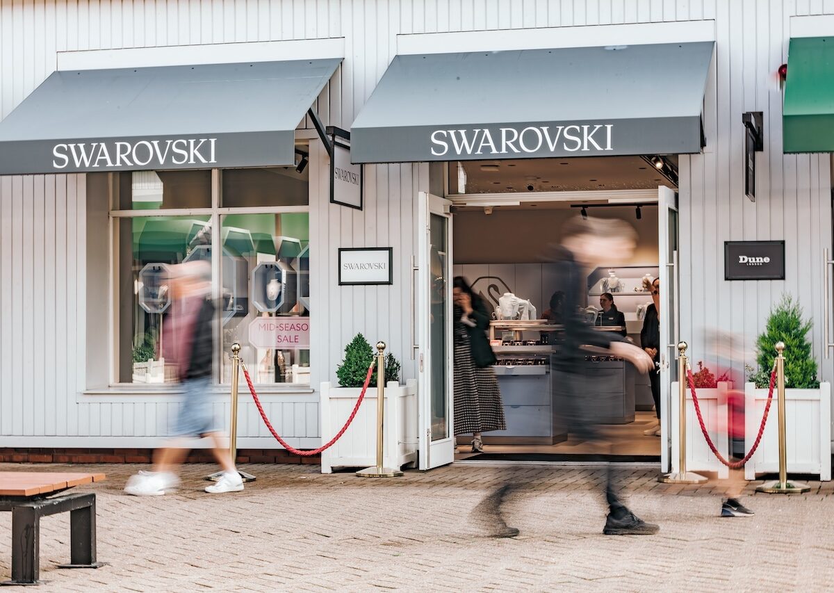 Swarovski makes Scottish outlet debut