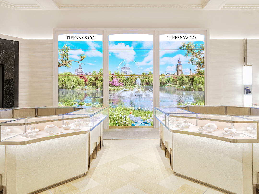 Tiffany unveils public gallery on London’s Oxford Street