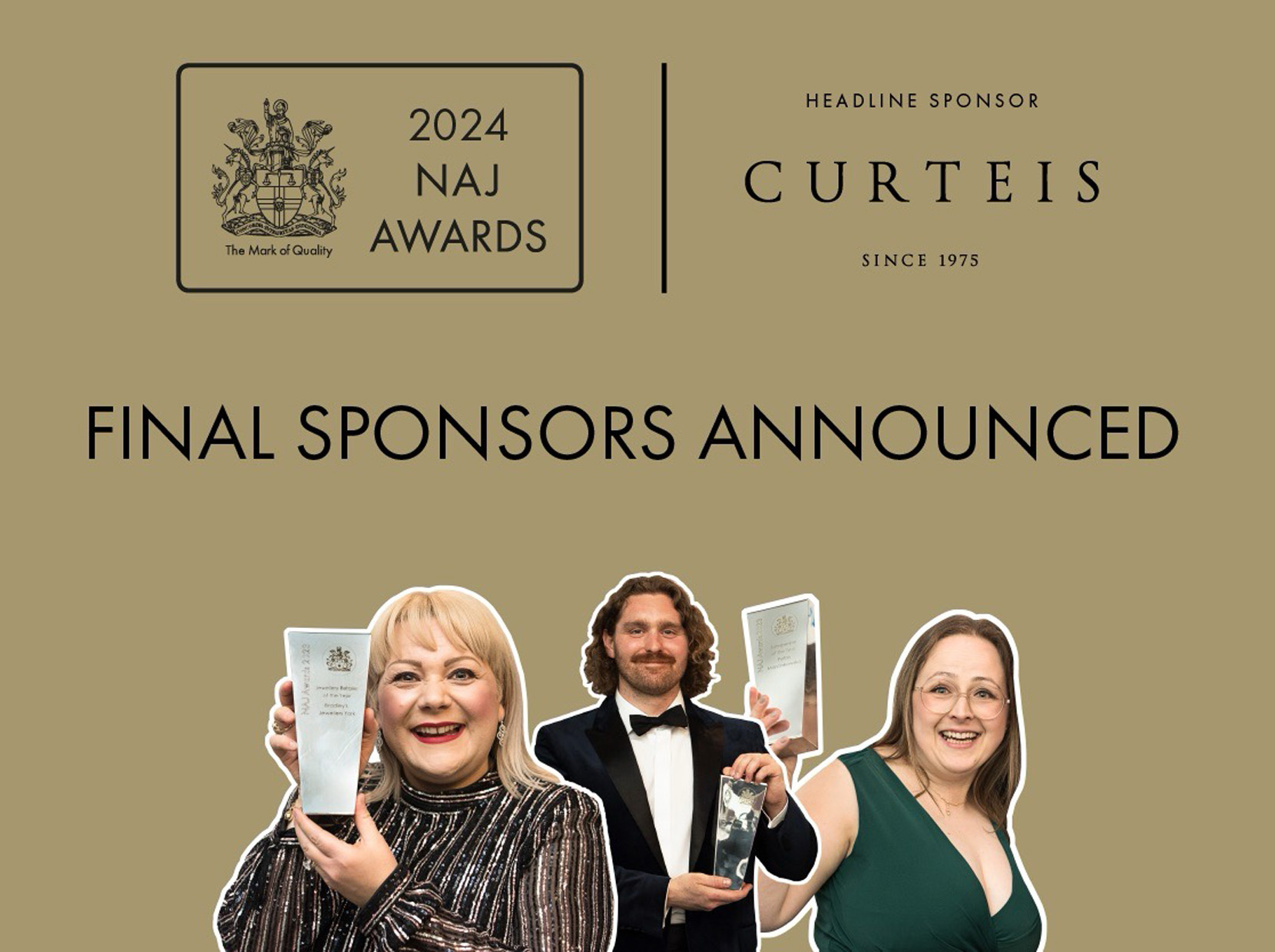 NAJ announces final awards sponsors