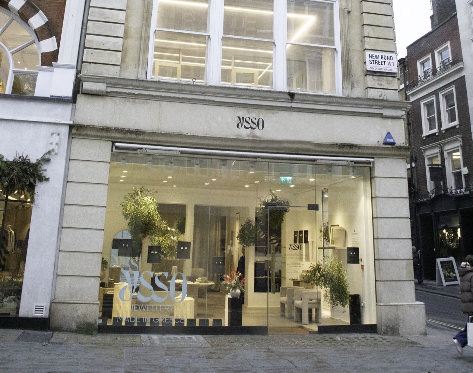 YSSO launches New Bond Street pop-up