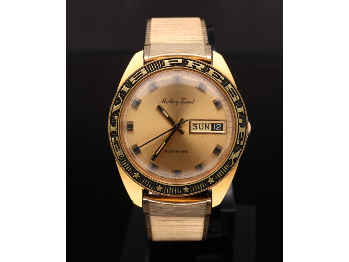 Rare Elvis Presley Mathey-Tissot watch heads to auction