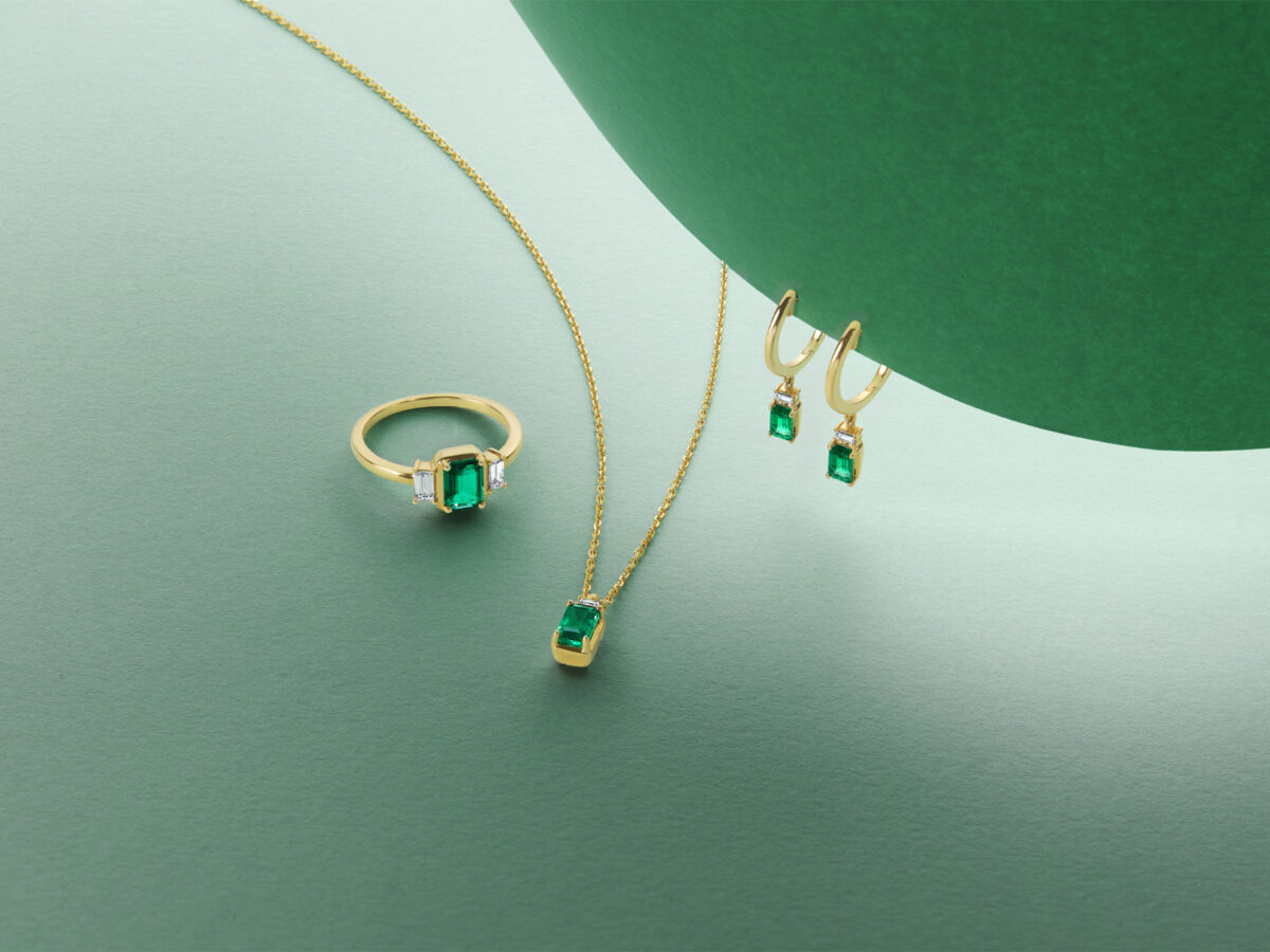 Goldsmiths and Gemfields collaborate on emerald collection