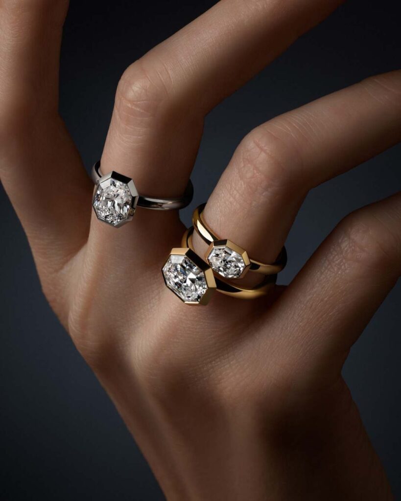 Swarovski launches new Created Diamonds Octagon collection