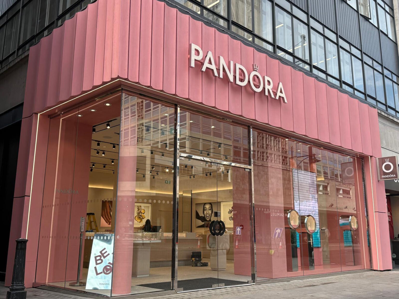 Pandora levels up landmark Oxford Circus store