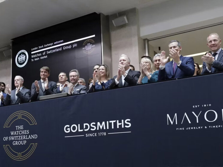 Watches of Switzerland awards extra £1.8m in shares to leadership