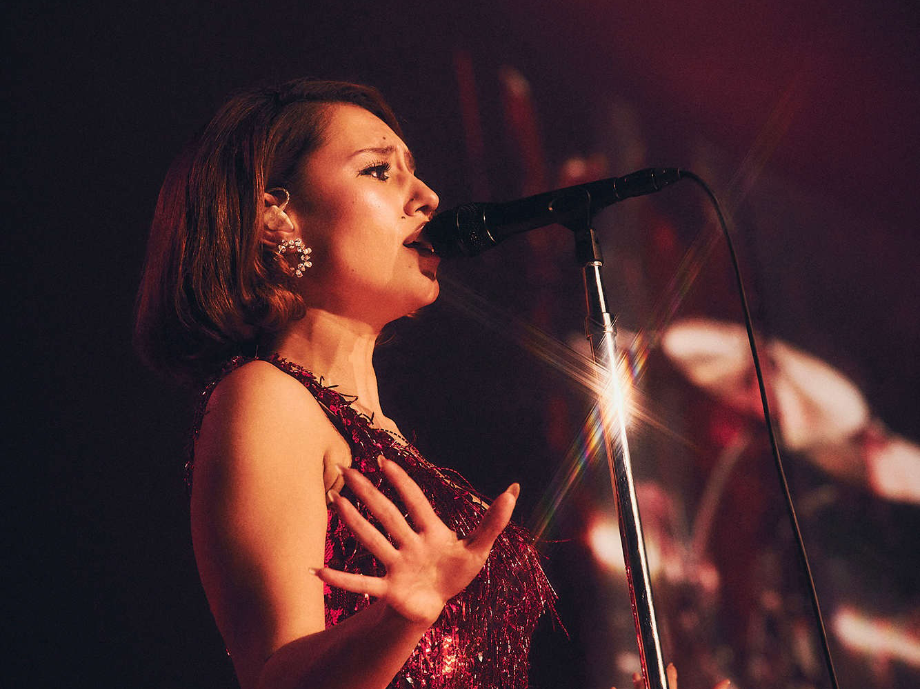 Move over Prada: Swarovski partners with Raye for global tour