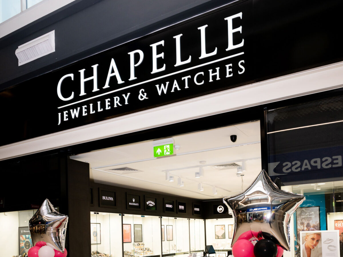 Chapelle marks 14th location with new store in Scotland