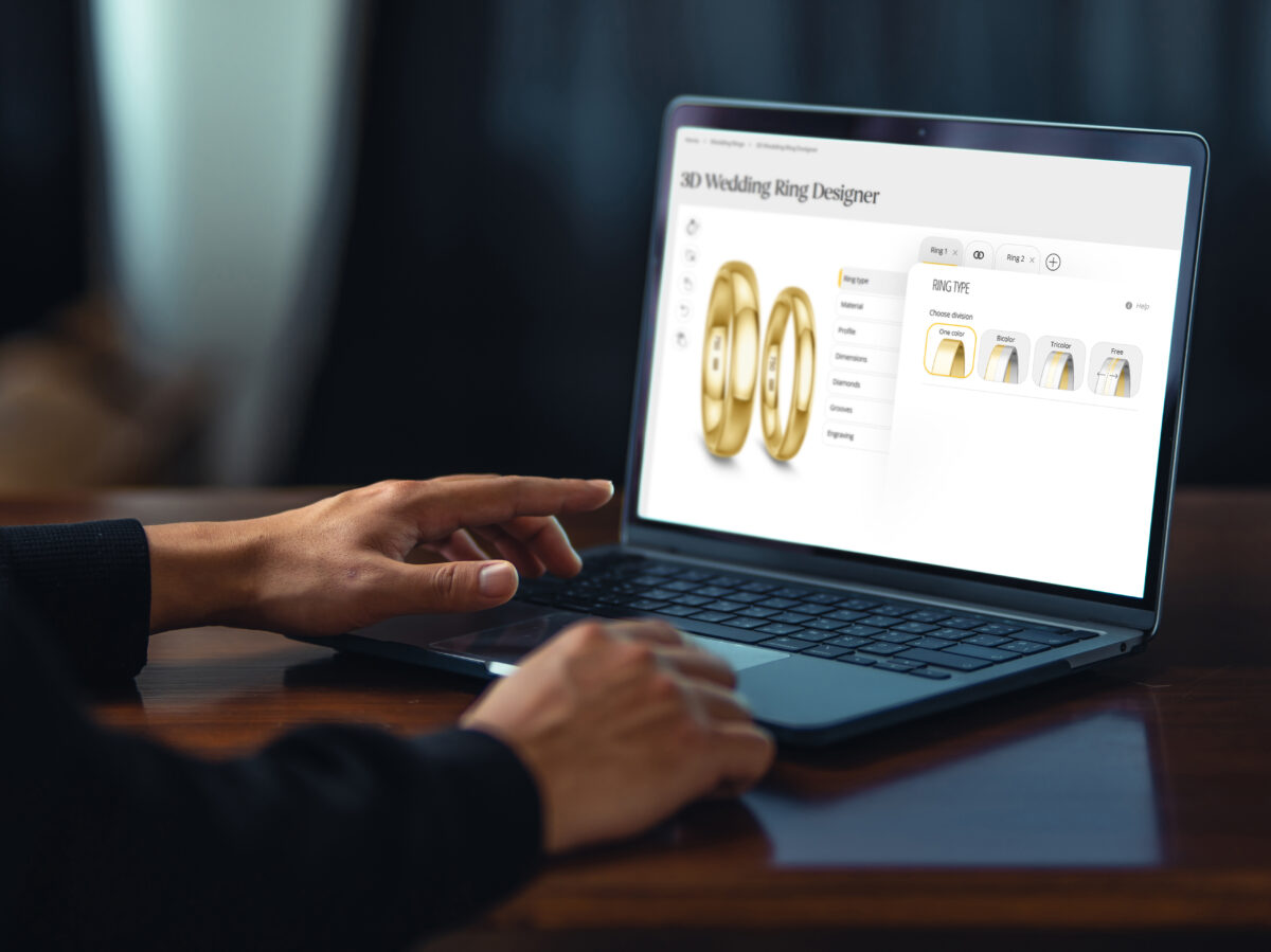 The Betts Group launches 3D wedding ring designer