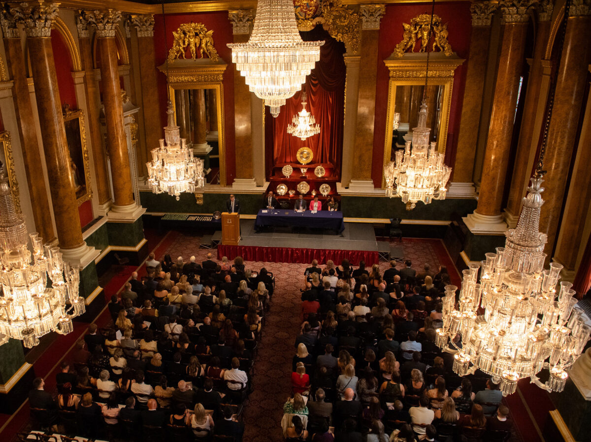Graduates celebrate at the NAJ JET Awards